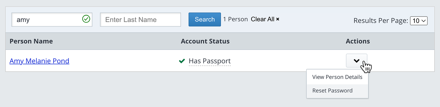 Resetting a Passport Password – Frontline Education